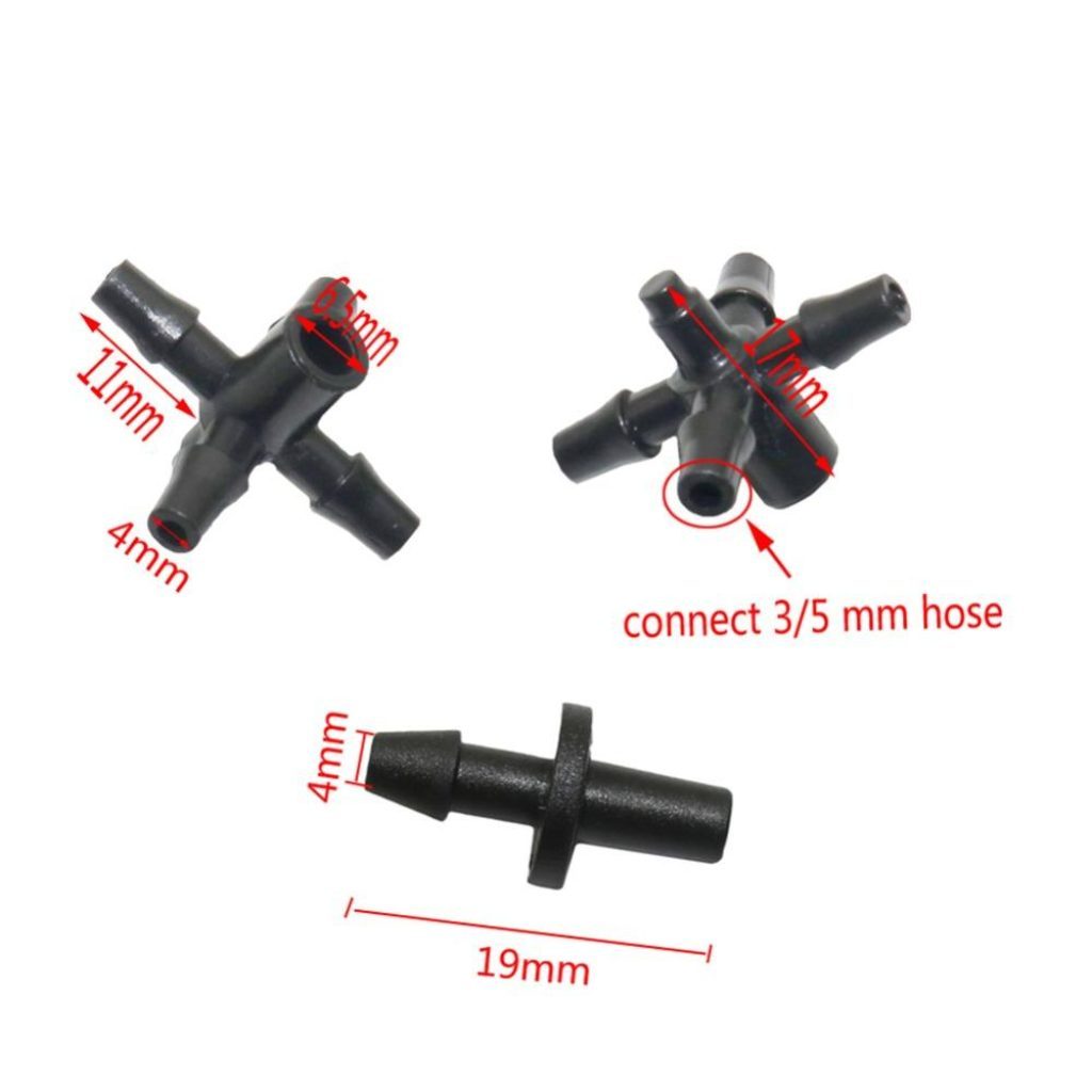 5 Way Connectors 3mm - Drip Irrigation BD Ltd. (DIBL)
