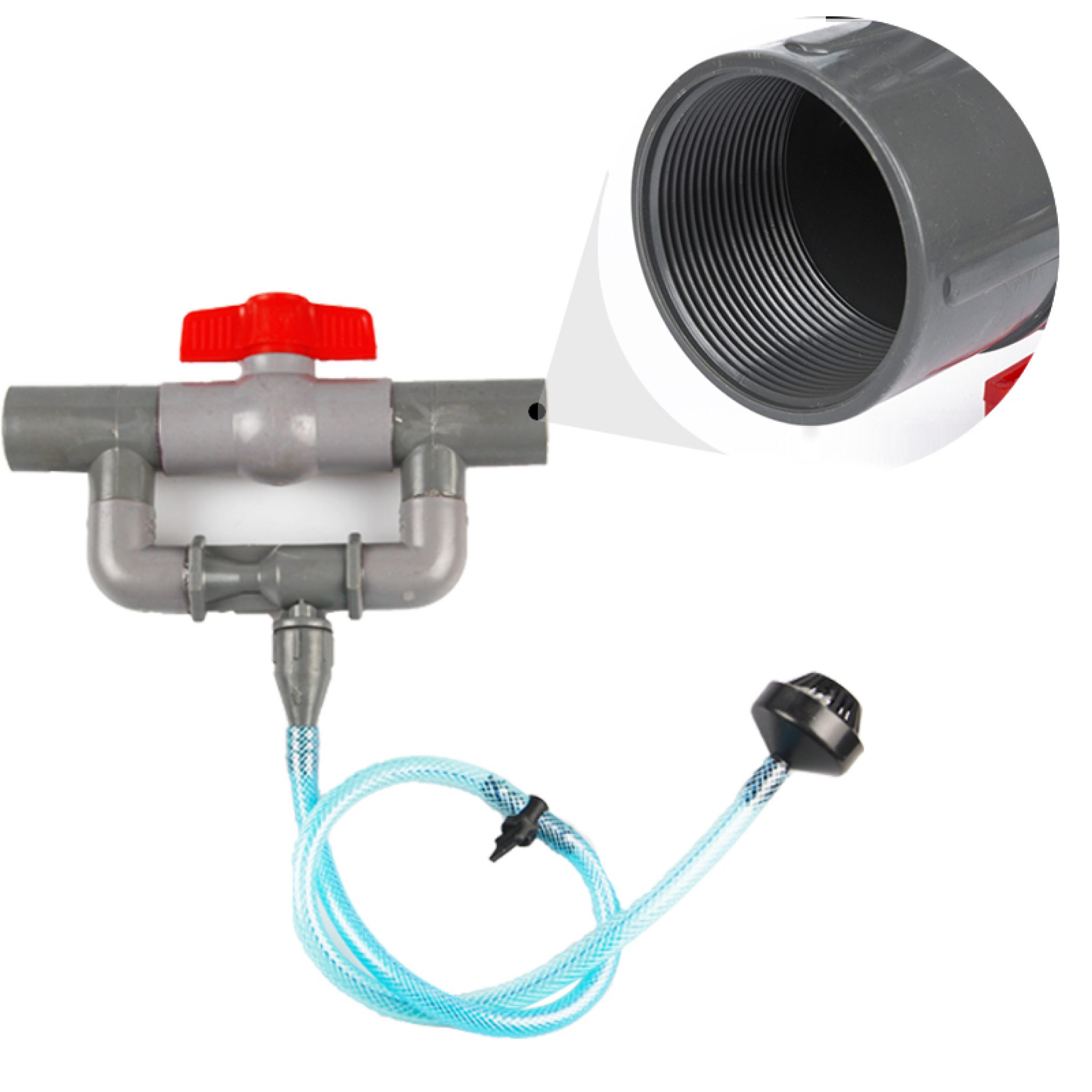 Venturi Injector Full set 1 inch Ash - Drip Irrigation BD Ltd. (DIBL)