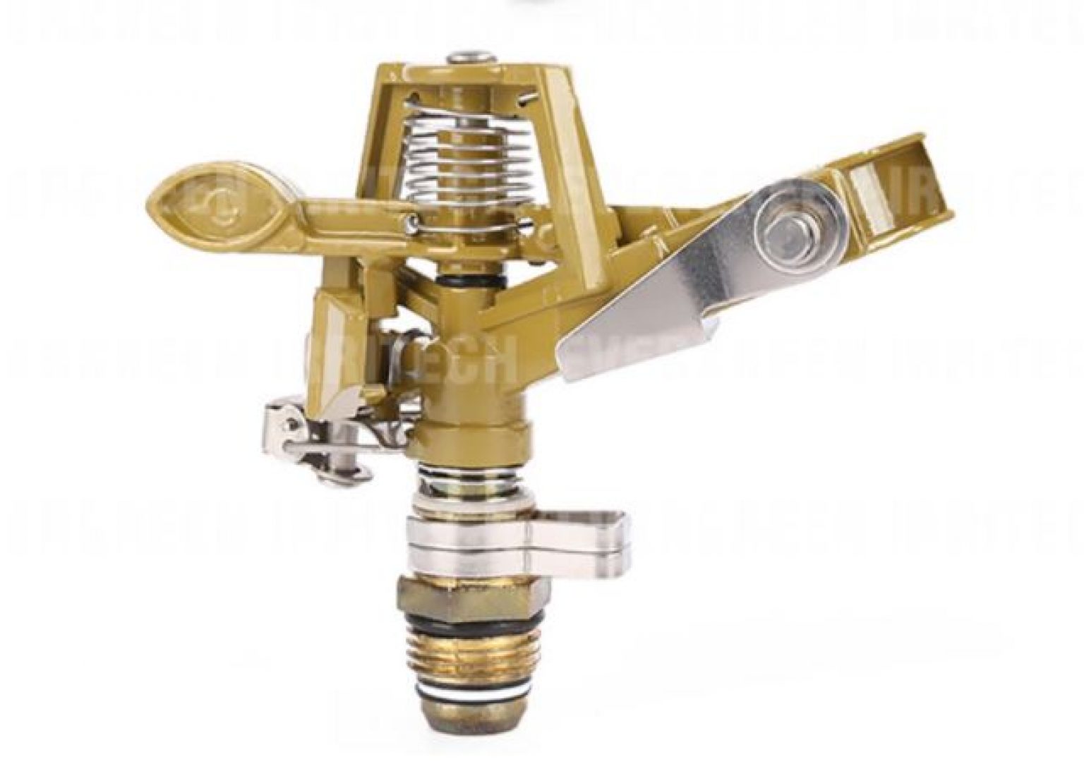 Brass Impact Sprinkler 45 feet ½ inch Male Adjustable - Drip Irrigation ...