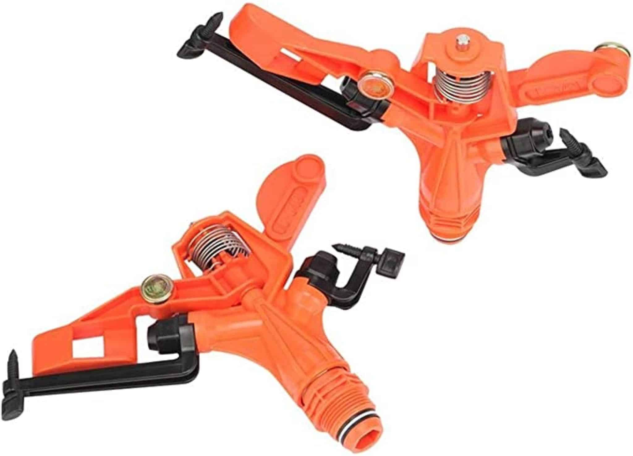 Plastic Impact Sprinkler Orange 55 feet ¾ inch Male - Drip Irrigation ...