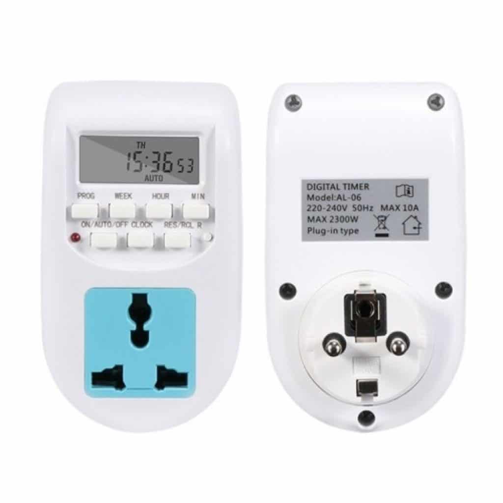 Programmable Timer with EU Plug 220V - Drip Irrigation BD Ltd. (DIBL)